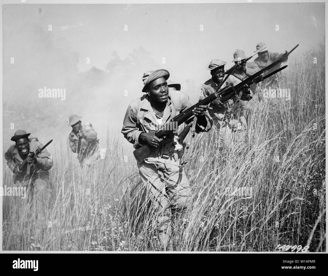 Cadres of the 92nd division hi-res stock photography and images - Alamy