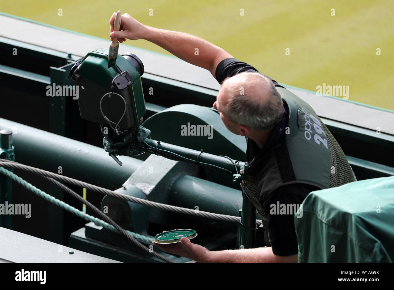 Centre court wimbledon london hi-res stock photography and images - Alamy