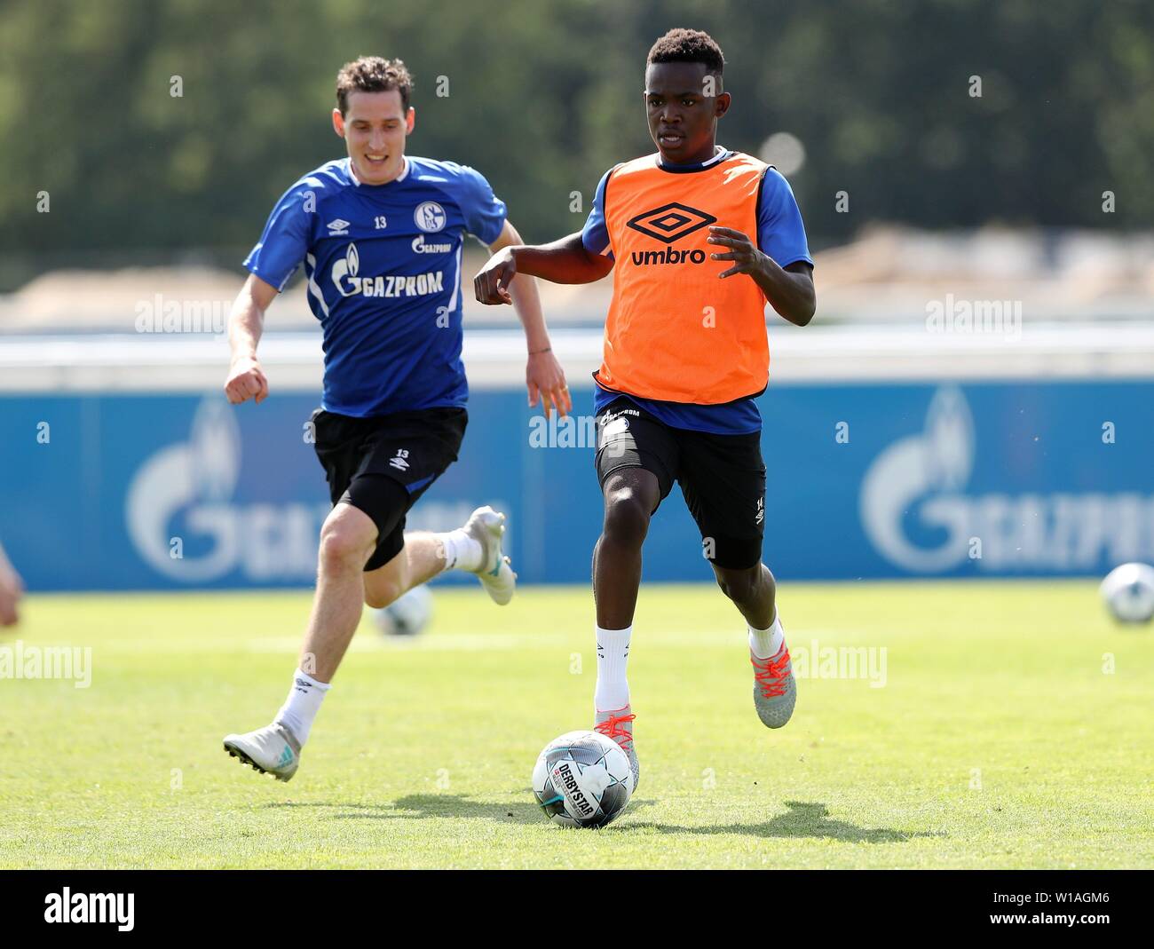 Gelsenkirchen, Germany. 01st July, 2019. firo: 01.07.2019, football, 1 ...