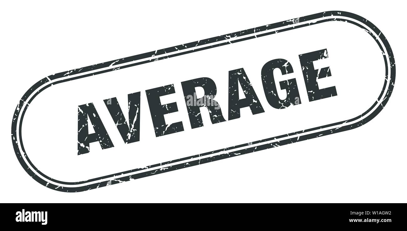 average stamp. average square grunge sign. average Stock Vector Image ...