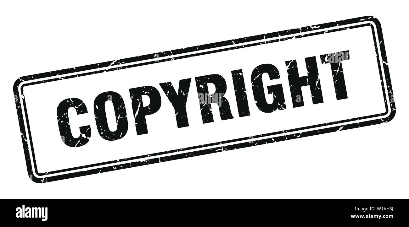 copyright stamp. copyright square grunge sign. copyright Stock Vector ...