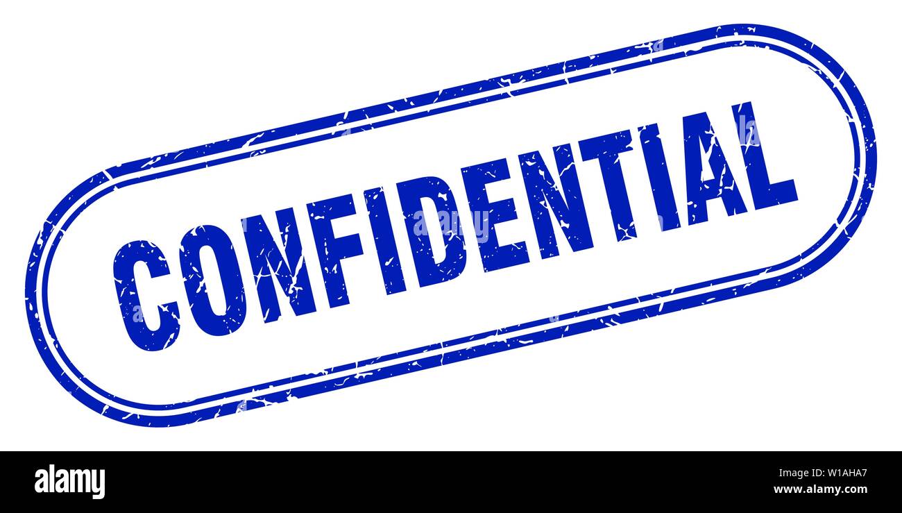 confidential stamp. confidential square grunge sign. confidential Stock ...