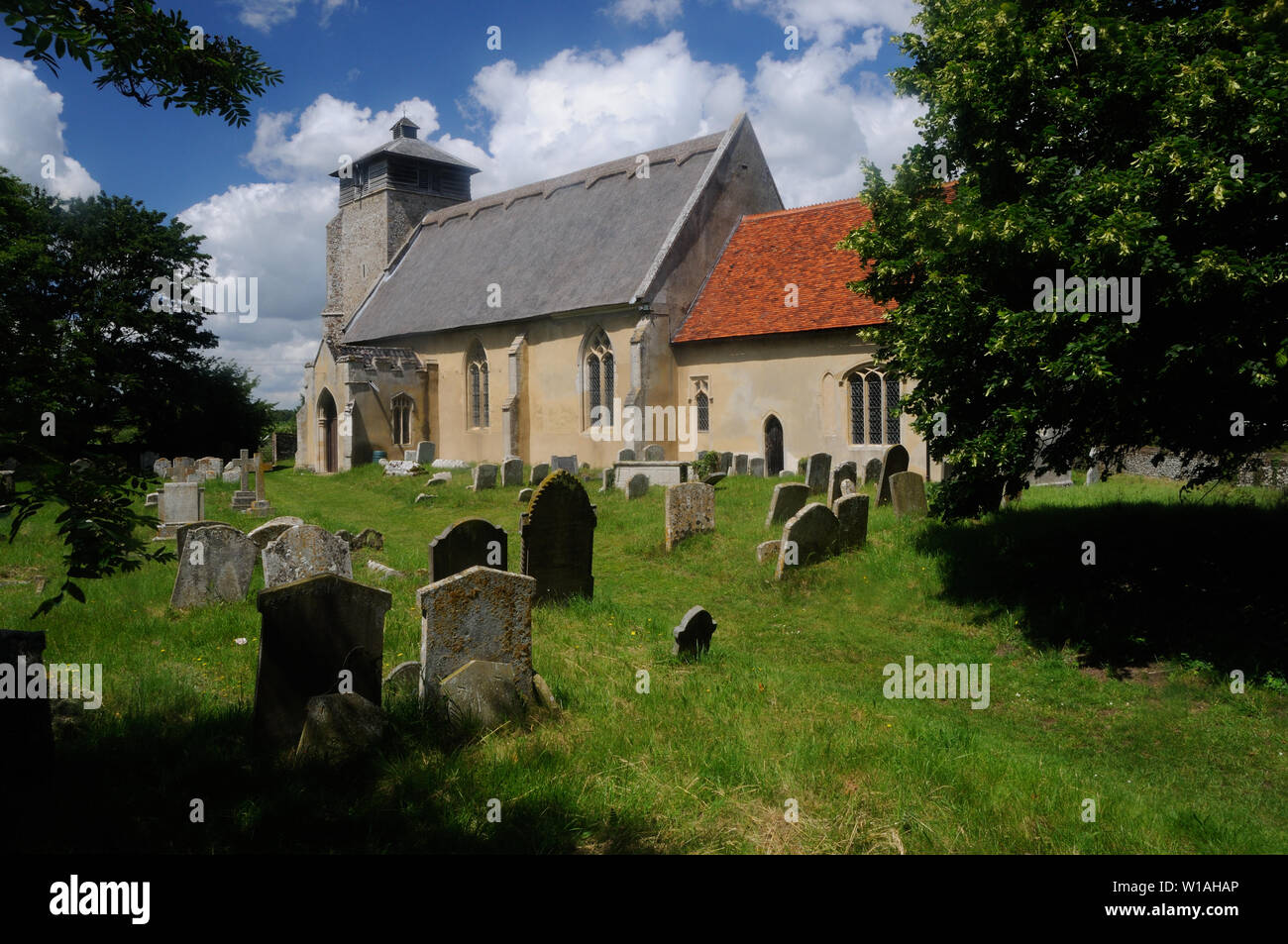 The Church of St. Peter, in Great Livermere, Suffolk, England Stock ...