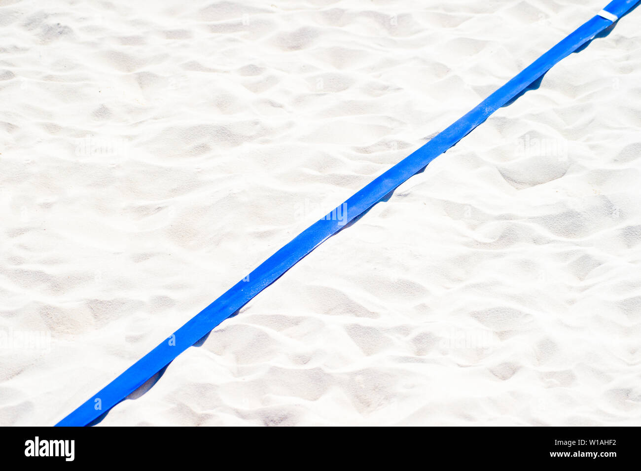 beach volleyball, soccer, handball court up close and in detail with ...