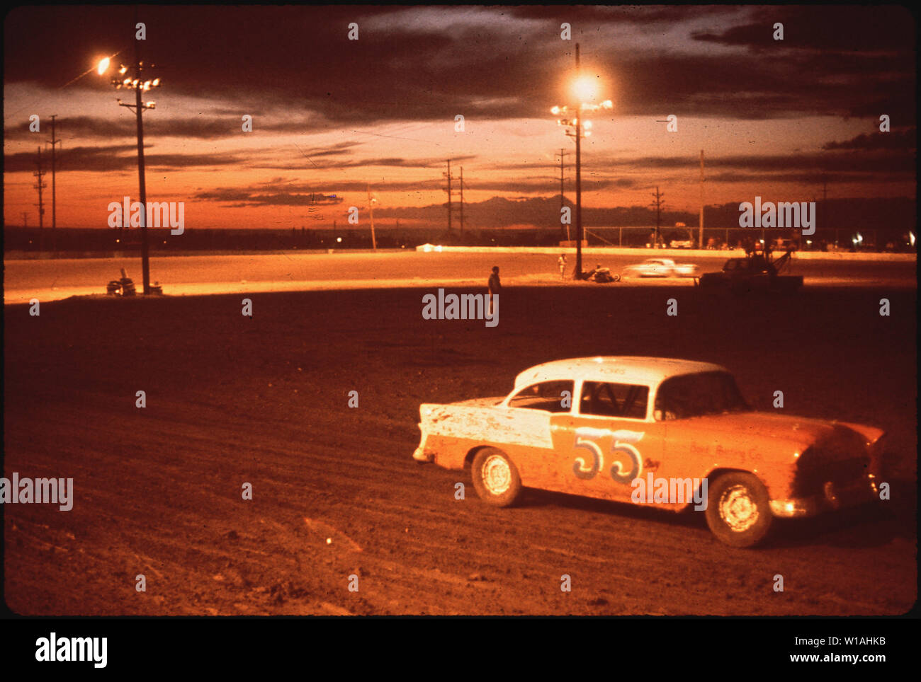 ALBUQUERQUE SPEEDWAY PARK, ONE OF THREE STOCK CAR RACE TRACKS IN ...