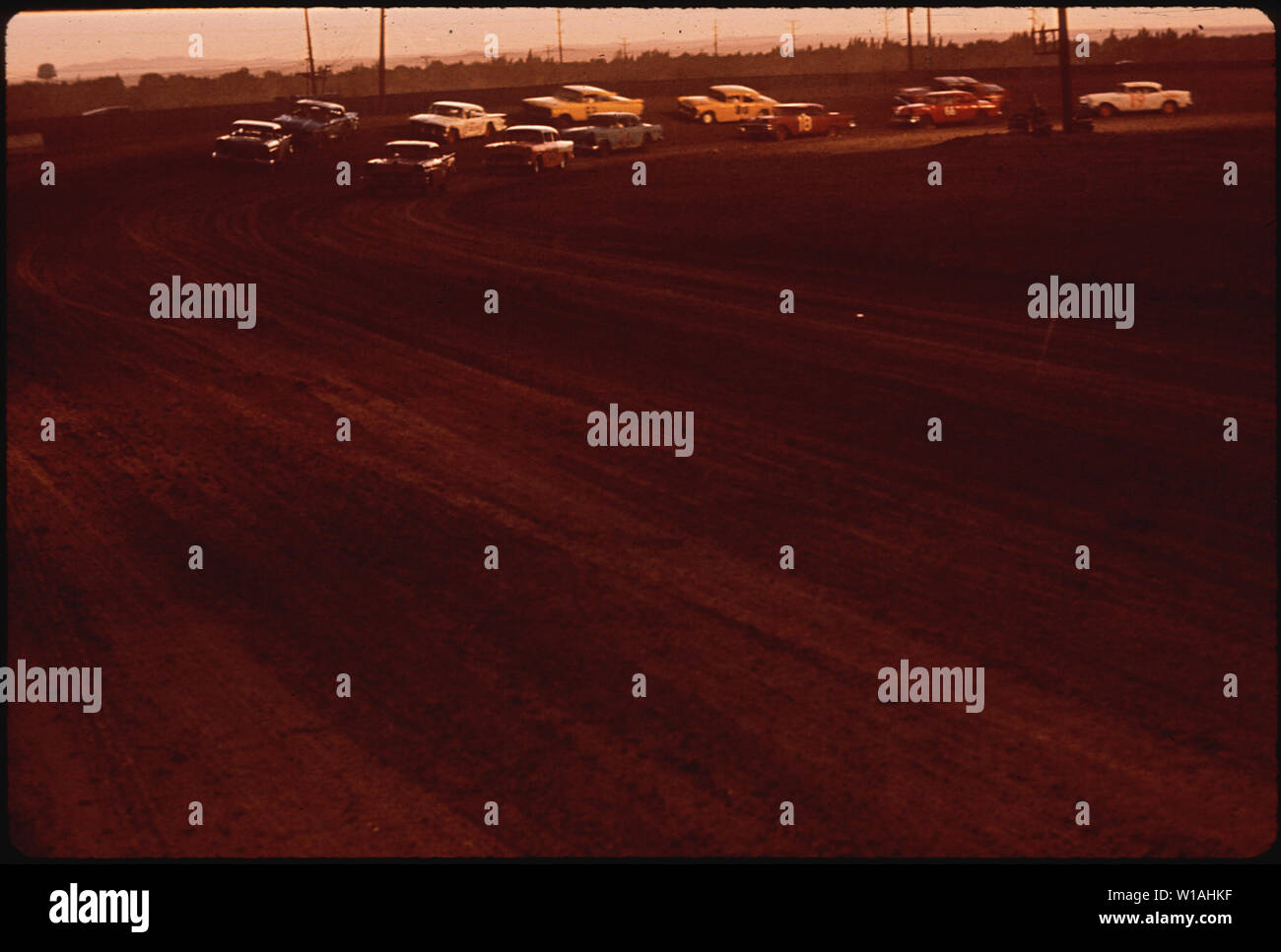 ALBUQUERQUE SPEEDWAY PARK, ONE OF THREE STOCK CAR RACE TRACKS Stock ...