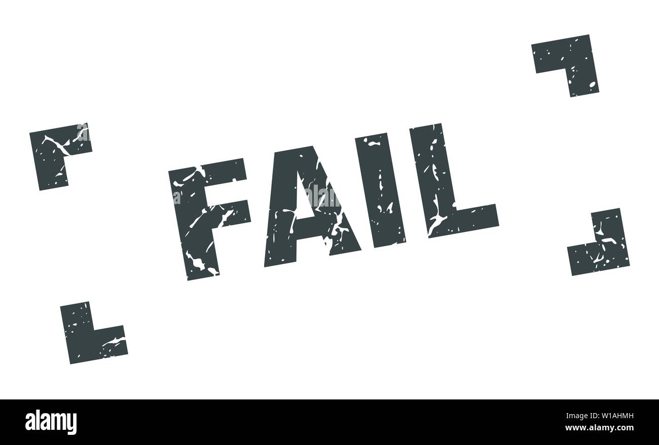 Fail stamp Black and White Stock Photos & Images - Alamy