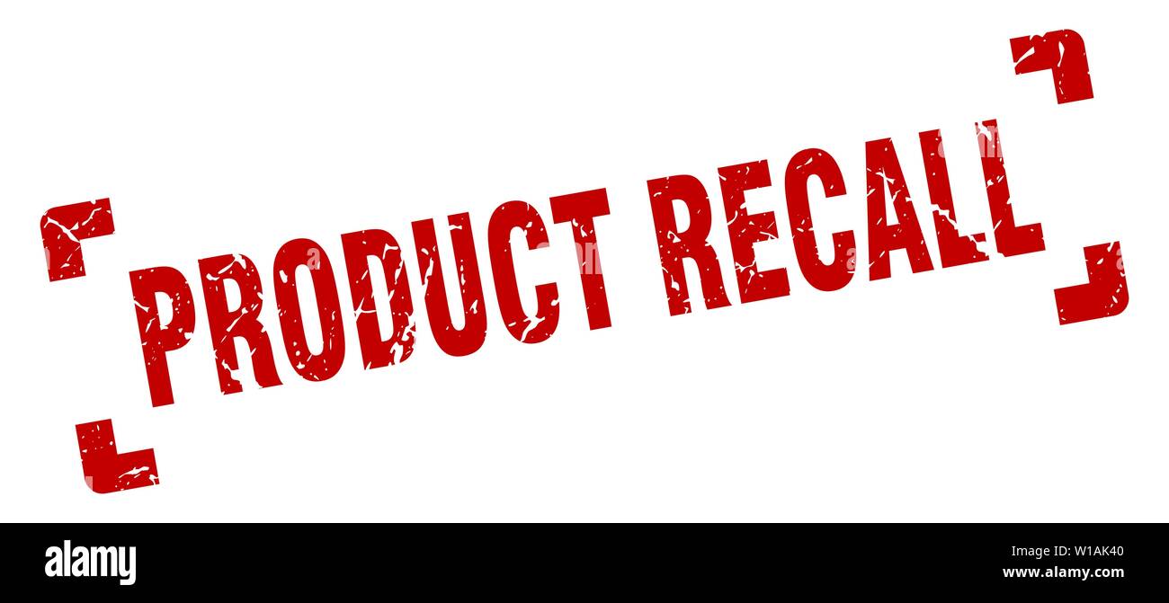 product recall stamp. product recall square grunge sign. product recall ...