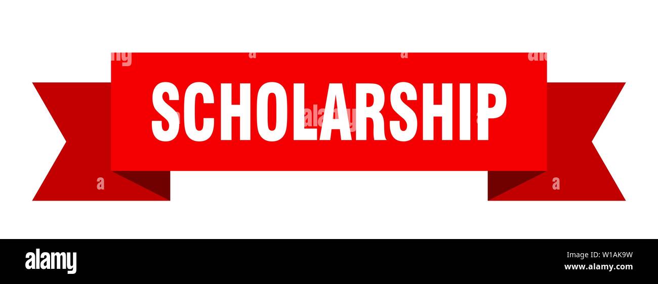 scholarship ribbon. scholarship isolated sign. scholarship banner Stock ...