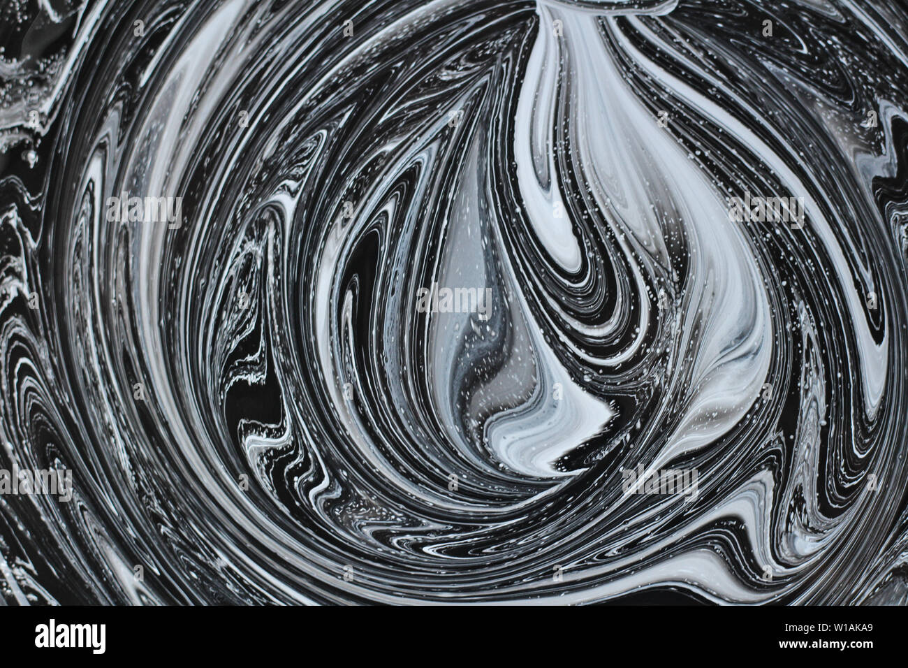 abstract image mixing of two colors. The texture of the circles of ...