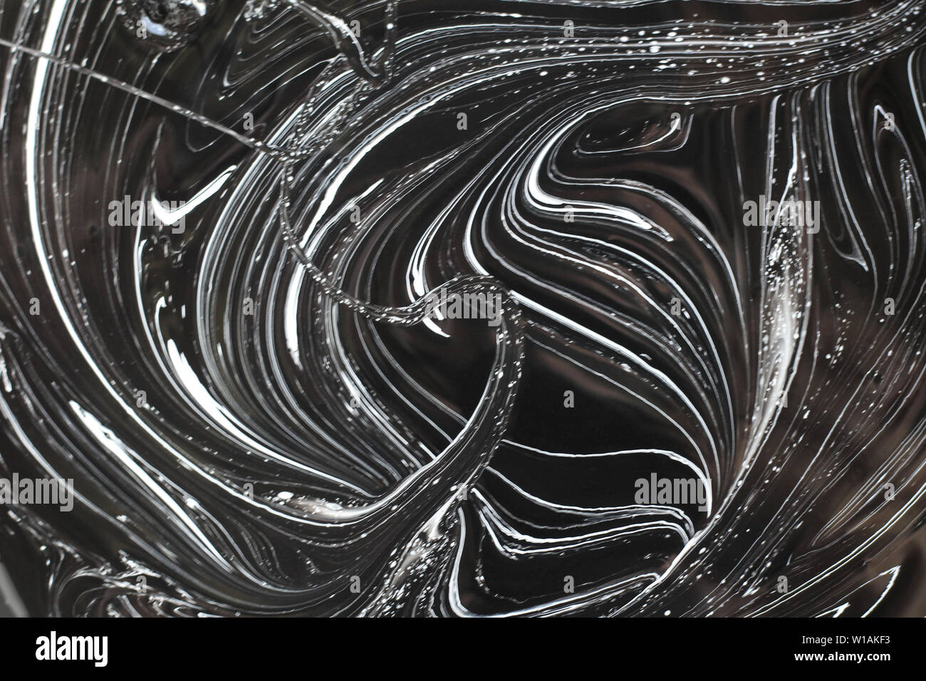 abstract image mixing of two colors. The texture of the circles of ...