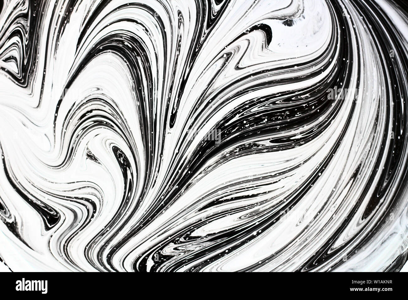 abstract image mixing of two colors. The texture of the circles of ...