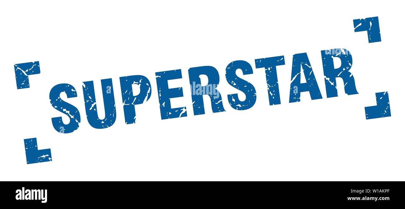 superstar stamp. superstar square grunge sign. superstar Stock Vector ...