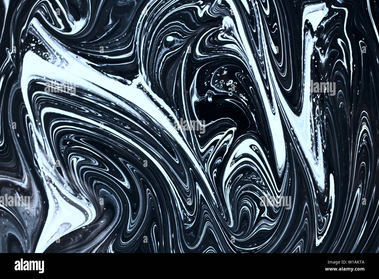 abstract image mixing of two colors. The texture of the circles of ...