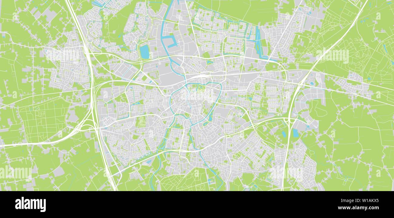 Map of breda hi-res stock photography and images - Alamy