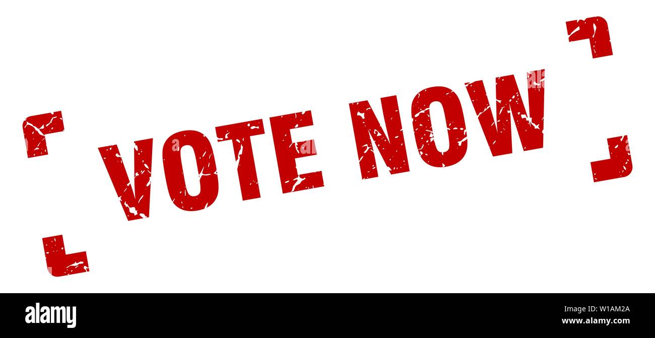 Vote now vector vectors hi-res stock photography and images - Alamy