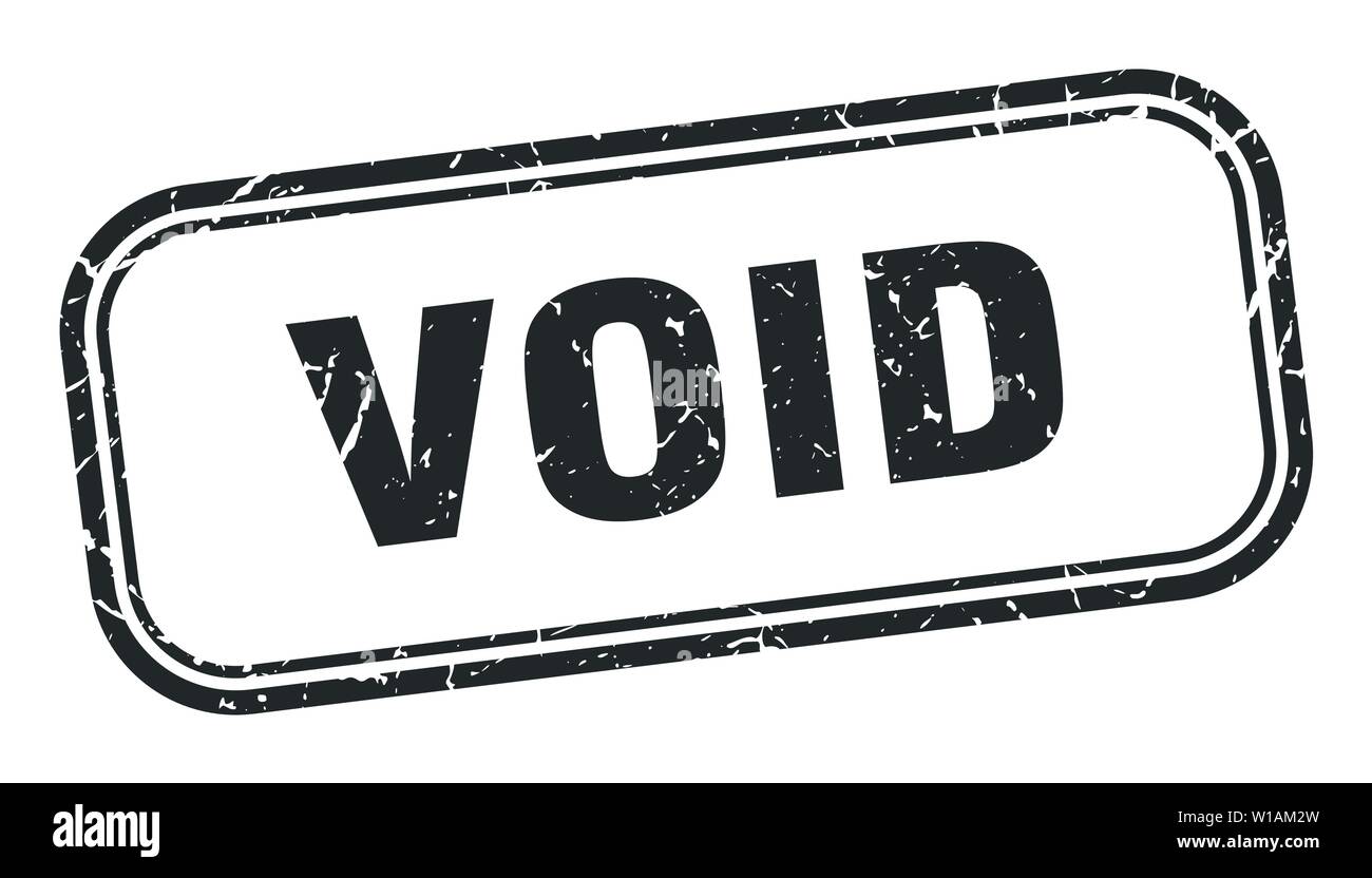 void stamp. void square grunge sign. void Stock Vector Image & Art - Alamy