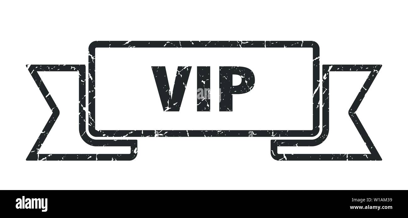 vip grunge ribbon. vip sign. vip banner Stock Vector Image & Art - Alamy