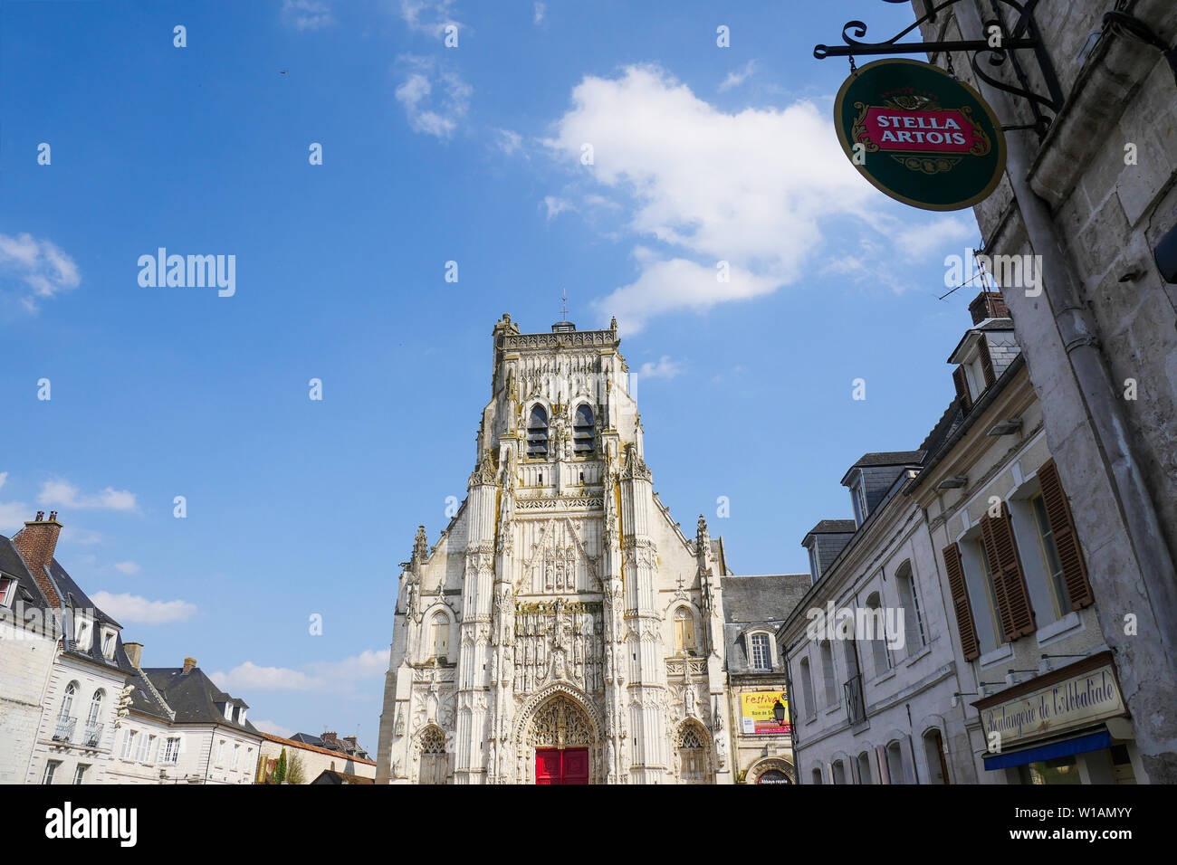 Saint-Riquier Baie de Somme Abbey Church, Saint-Riquier, Somme, Hauts ...