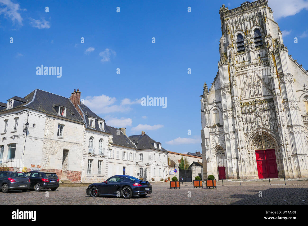 Saint-Riquier Baie de Somme Abbey Church, Saint-Riquier, Somme, Hauts ...