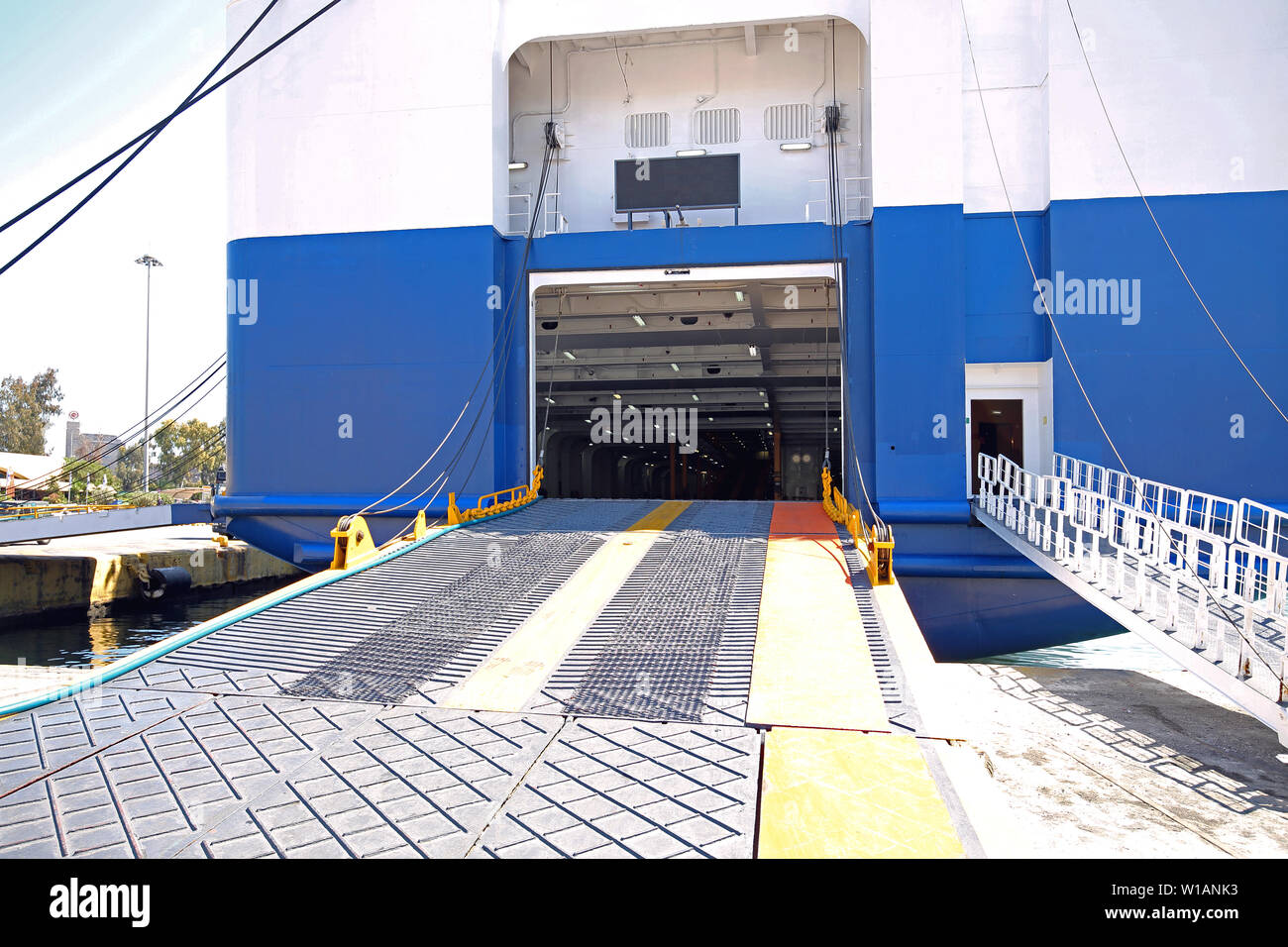 Stern ramp hi-res stock photography and images - Alamy