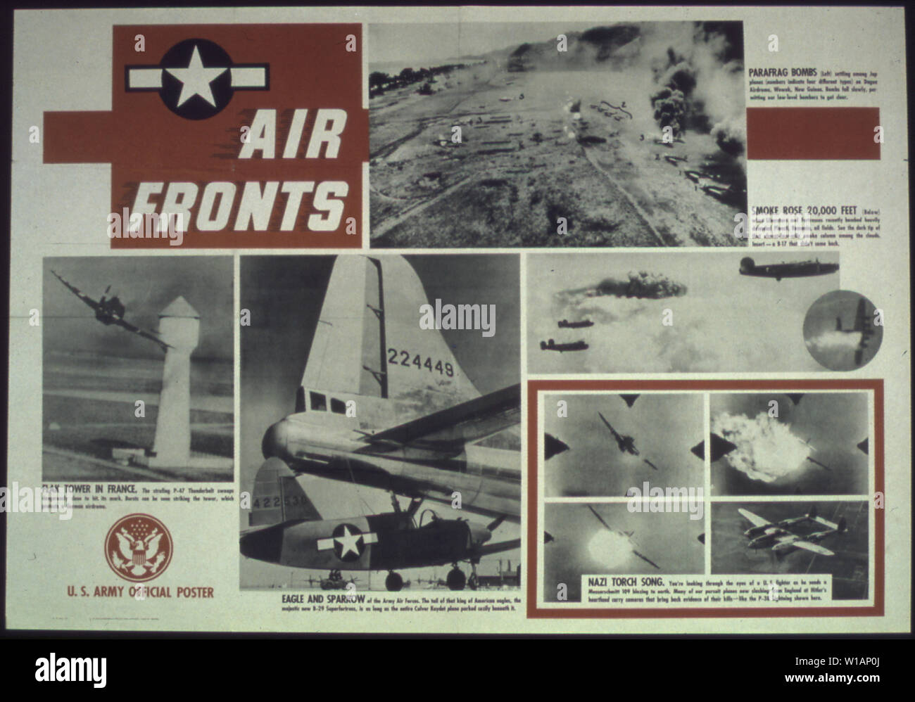 Air Fronts (photos of the Army and Air Forces in action Stock Photo - Alamy