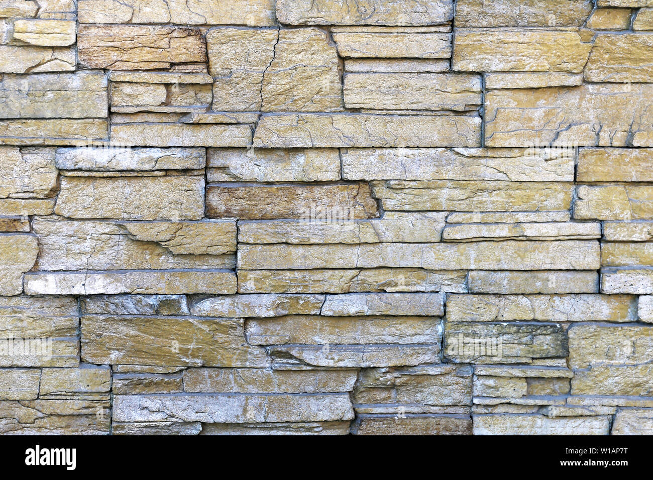 Yellow Marble Tiles Pieces Exterior Wall Background Stock Photo - Alamy