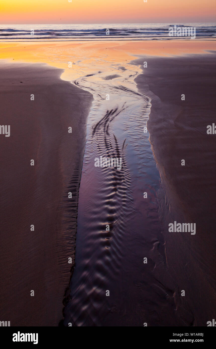Flysch, Zumaia beach, Zumaia, Gipuzkoa, The Basque Country, The Bay of ...