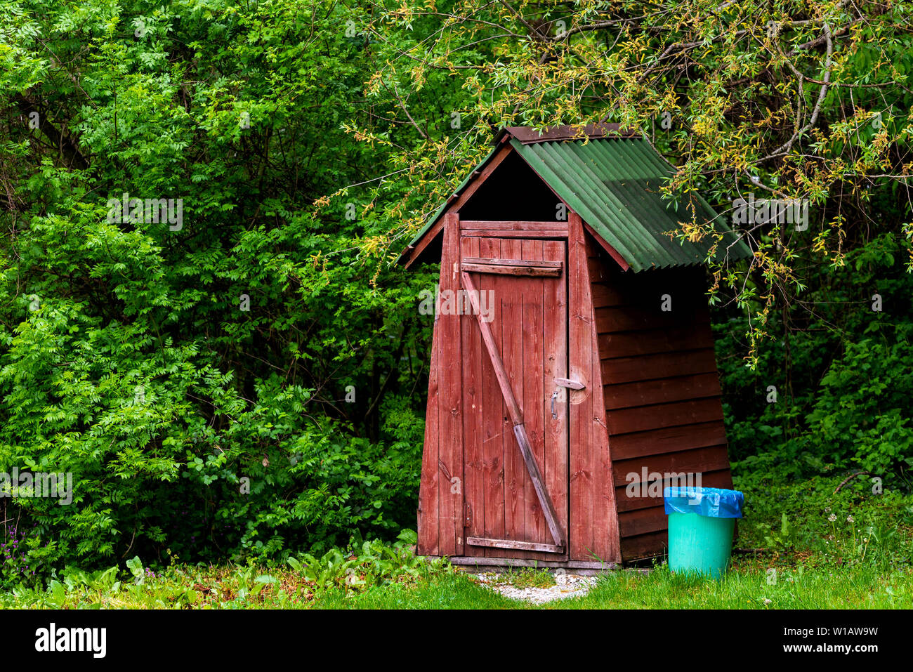 Wood latrine hi-res stock photography and images - Alamy