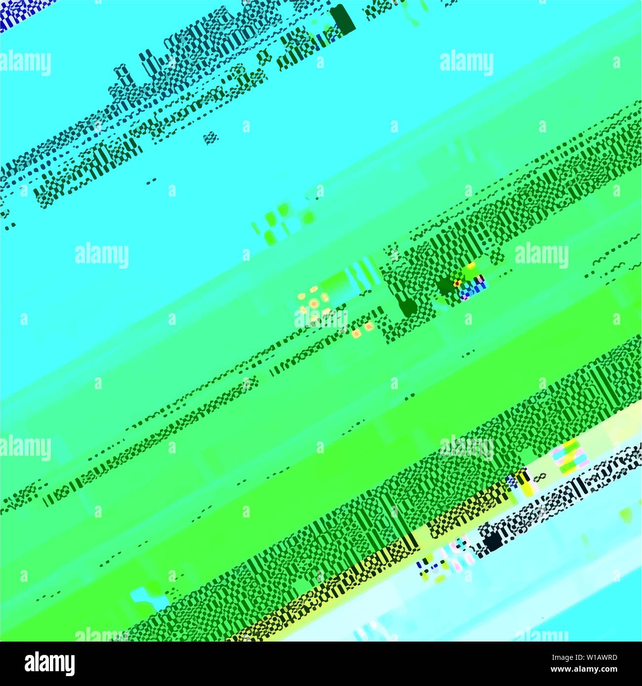 Glitched Pixel Background Stock Vector Image & Art - Alamy