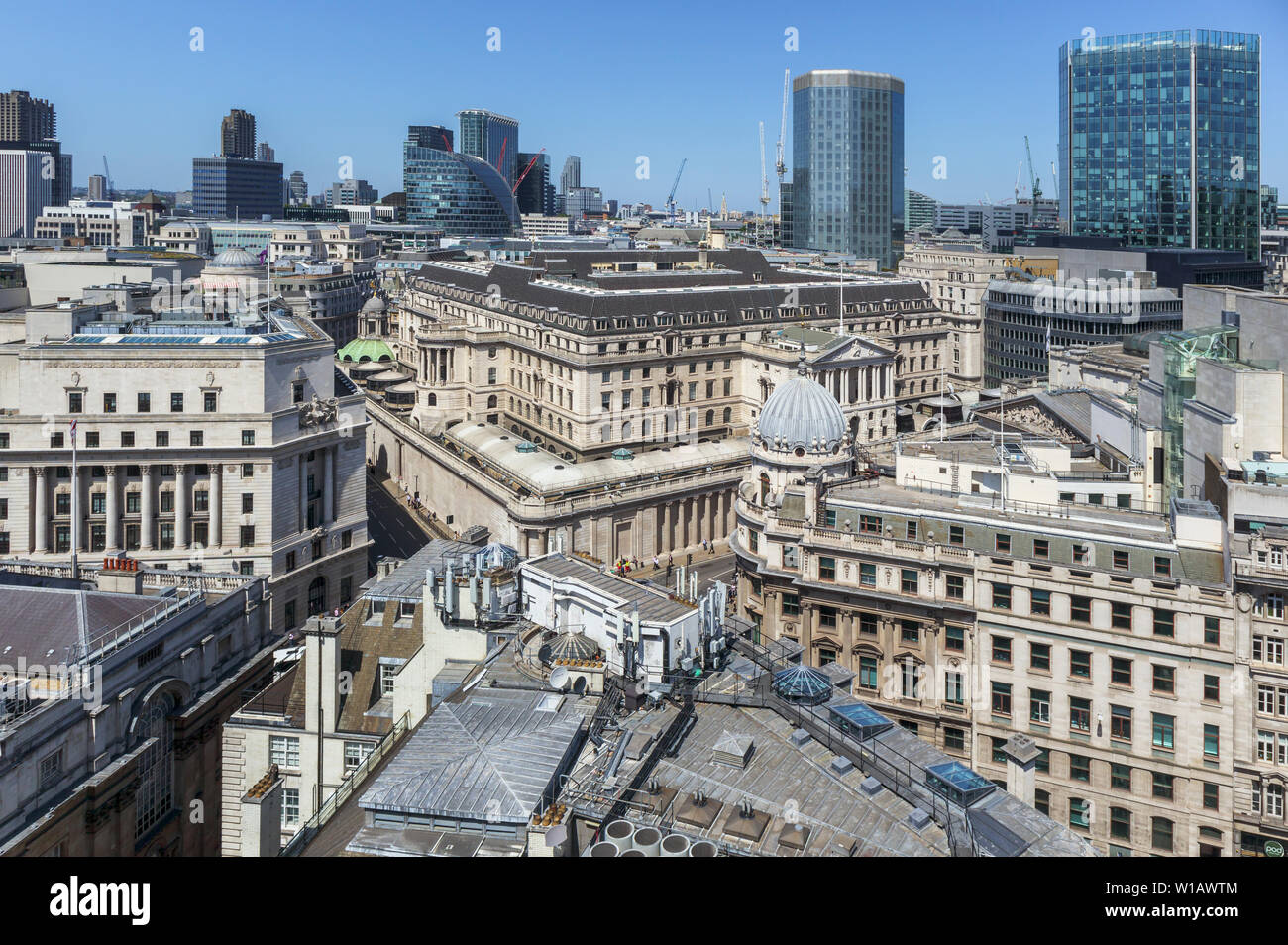 Building Rooftop View