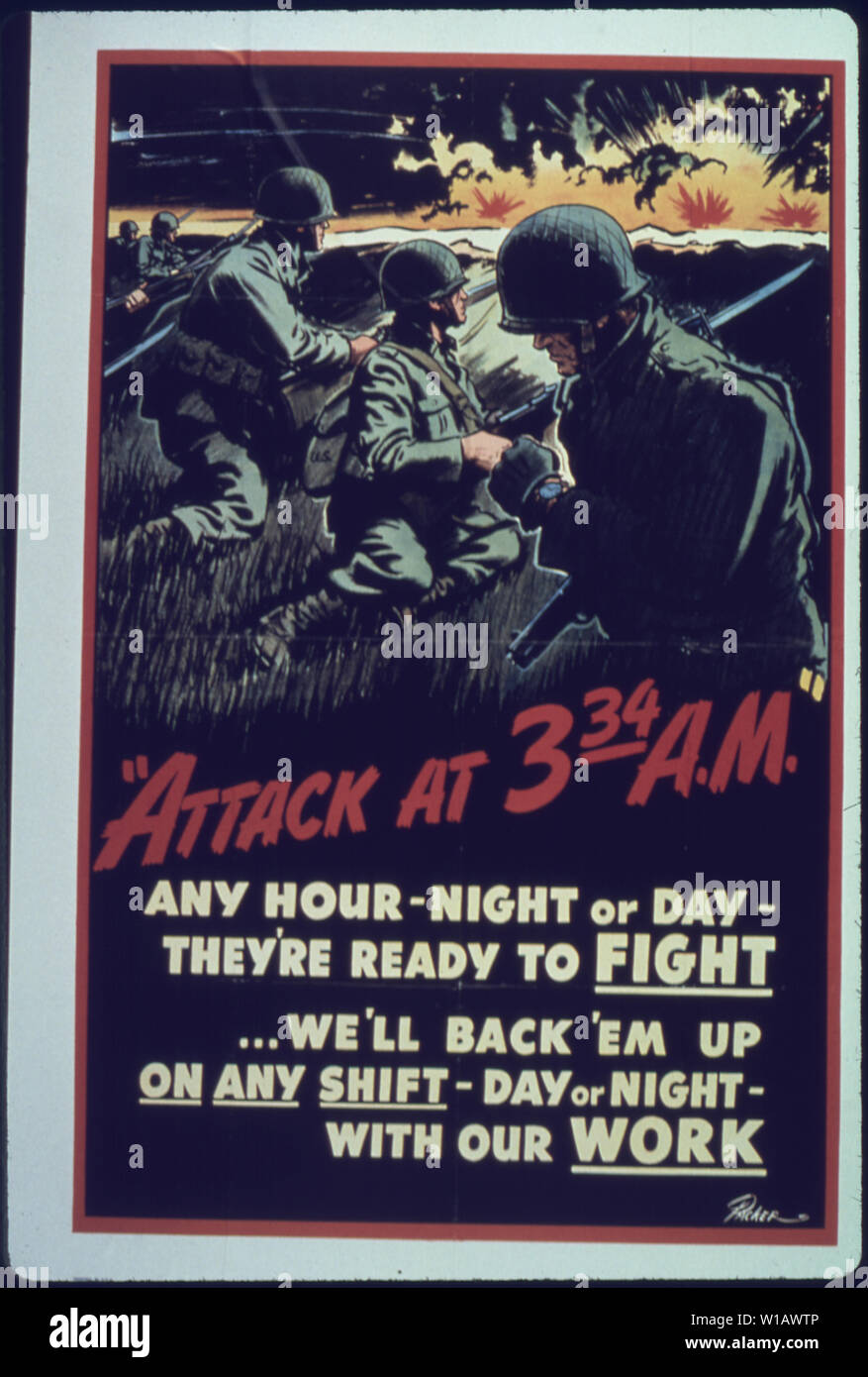 Attack at 3:34 a.m Stock Photo - Alamy