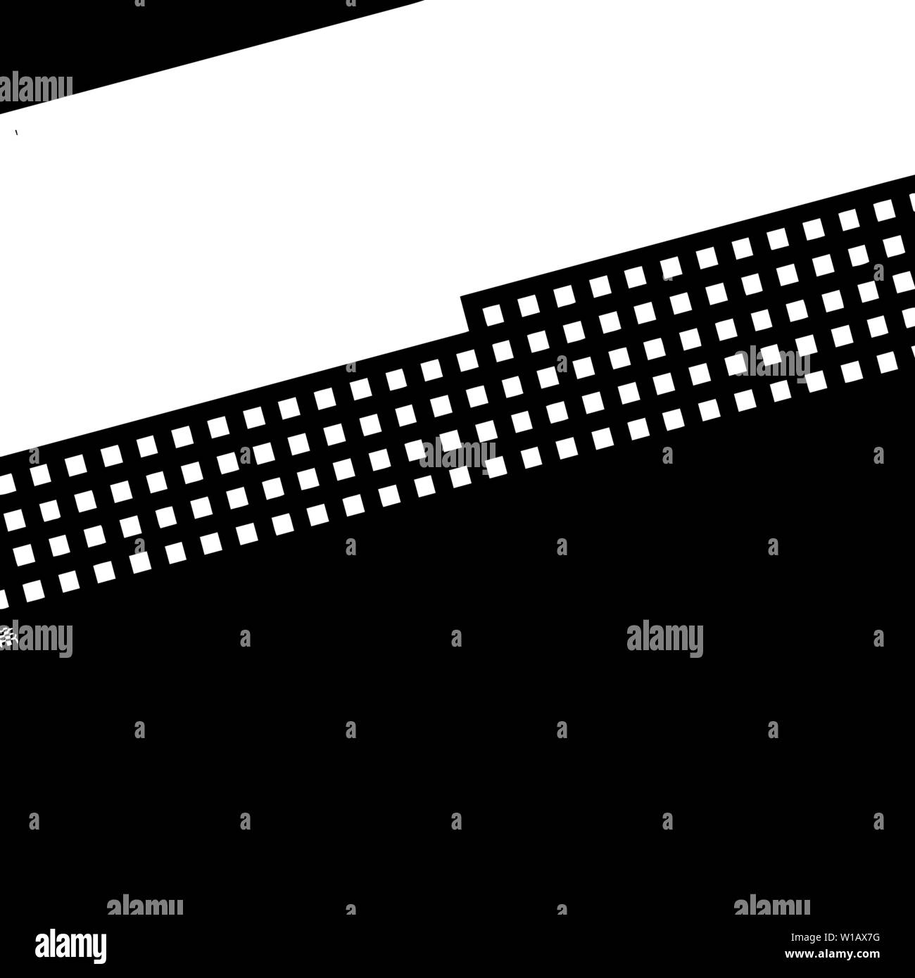 Glitch noise overlay digital distortion Black and White Stock Photos ...