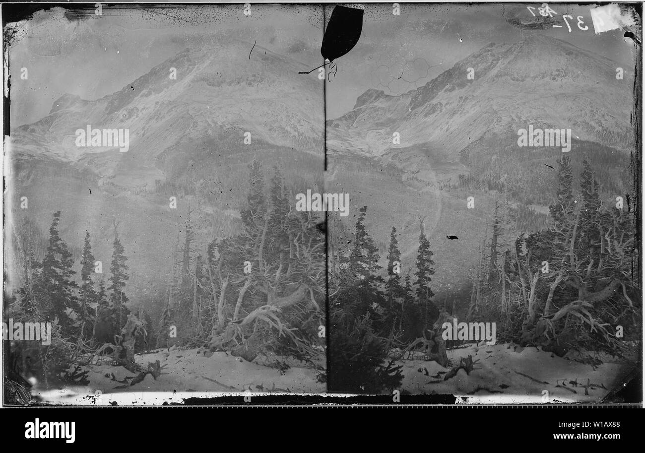 BALDY PEAK, CERRO BLANCO MOUNTAINS, COLORADO Stock Photo - Alamy