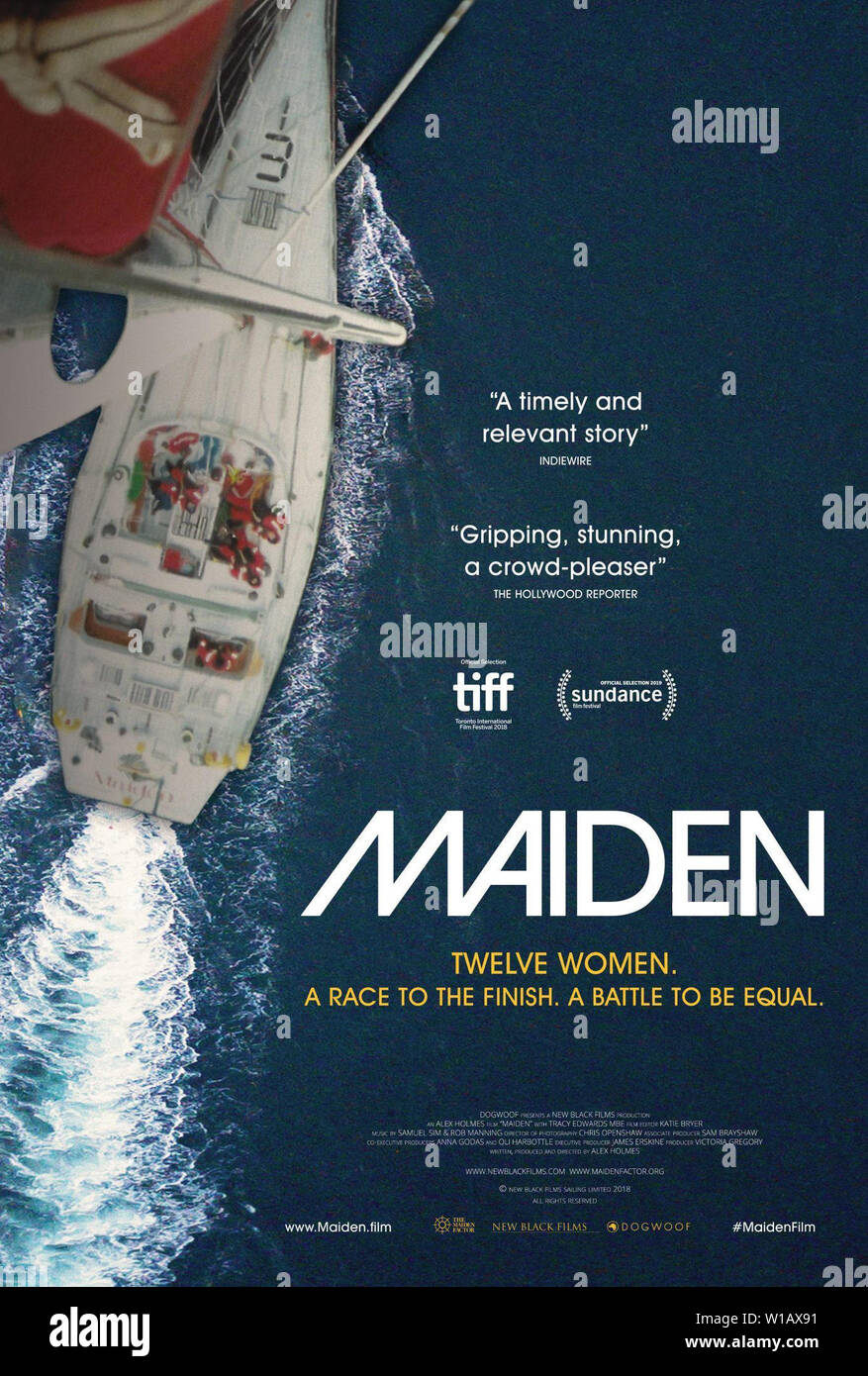 MAIDEN, British poster, 2018. © Sony Pictures Classic / Courtesy ...