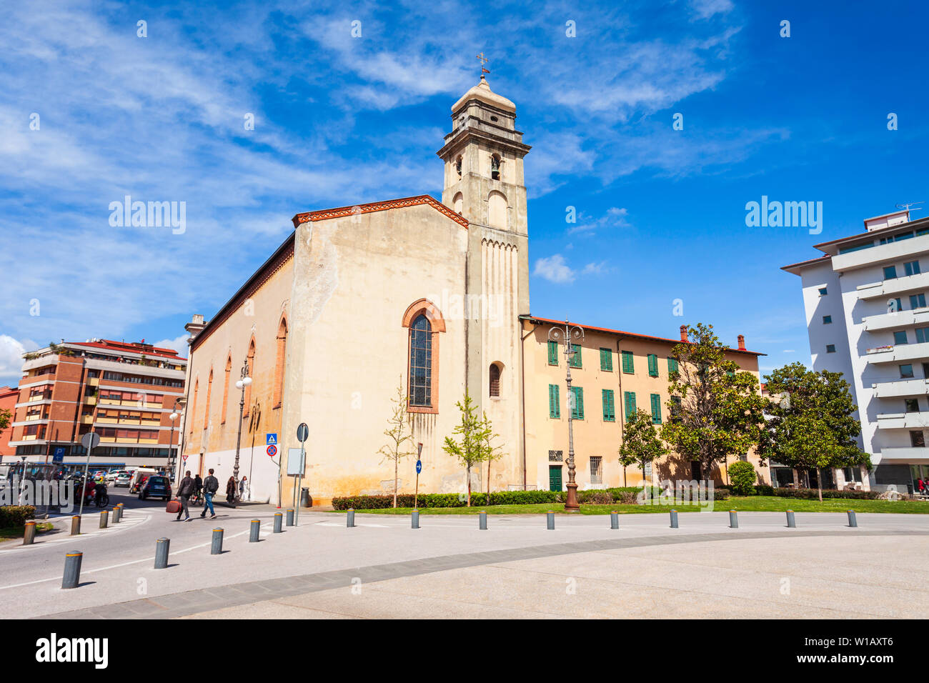 St Anthony Abbey is a catholic church near the Piazza Vittorio Emanuele ...