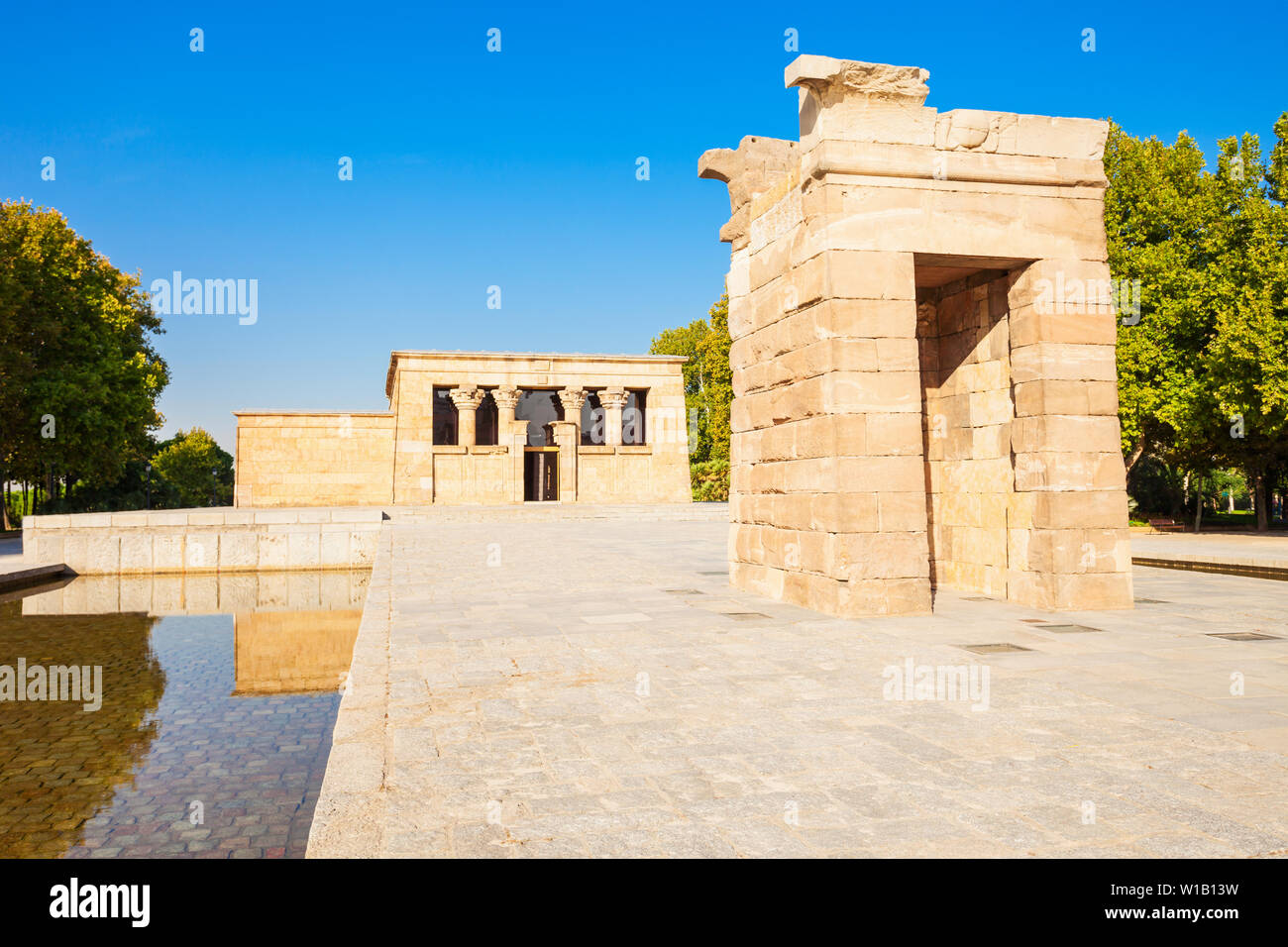 The Temple of Debod or Templo de Debod is an ancient Egyptian temple ...