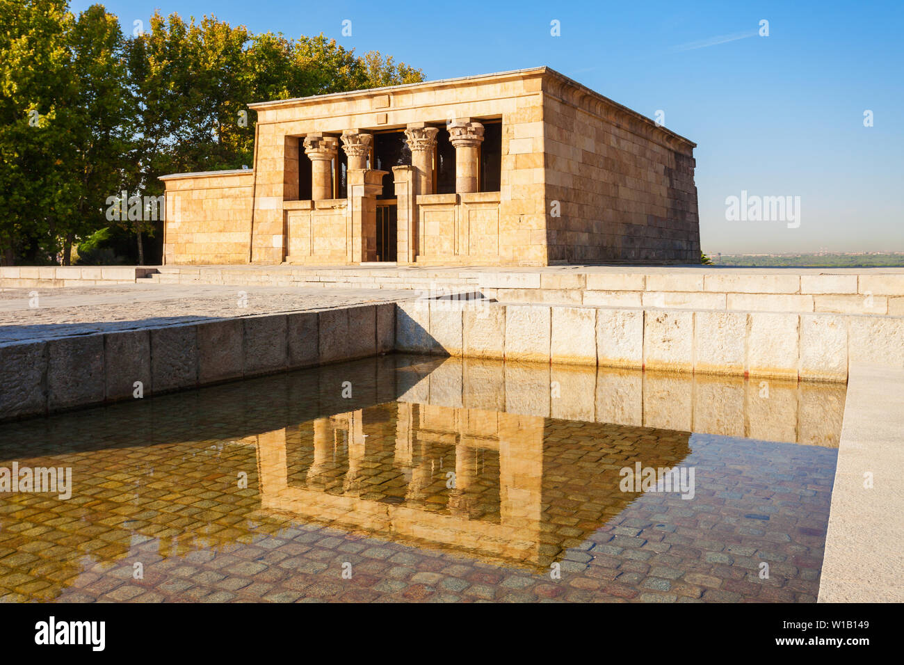 The Temple of Debod or Templo de Debod is an ancient Egyptian temple ...