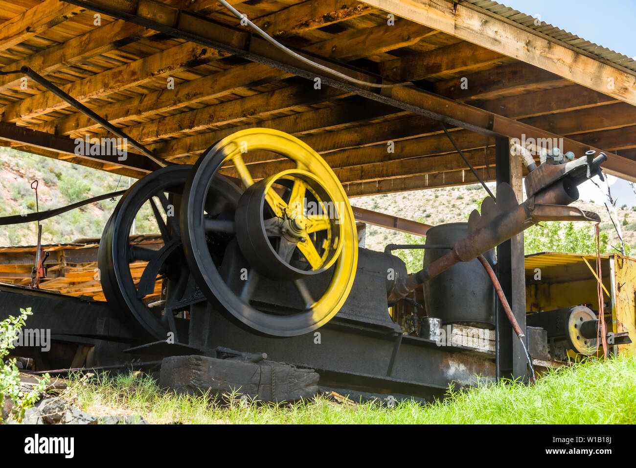 Jerome Gold King Mine & Ghost Town Internal Combustion Engine Stock ...