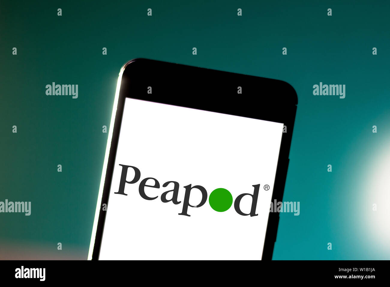 Peapod logo hi-res stock photography and images - Alamy