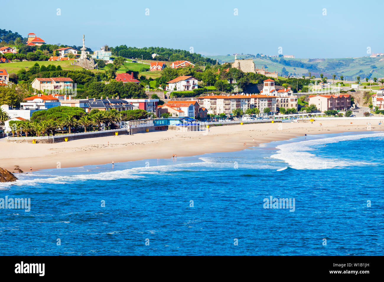 Comillas beach cantabria spain hi-res stock photography and images - Alamy