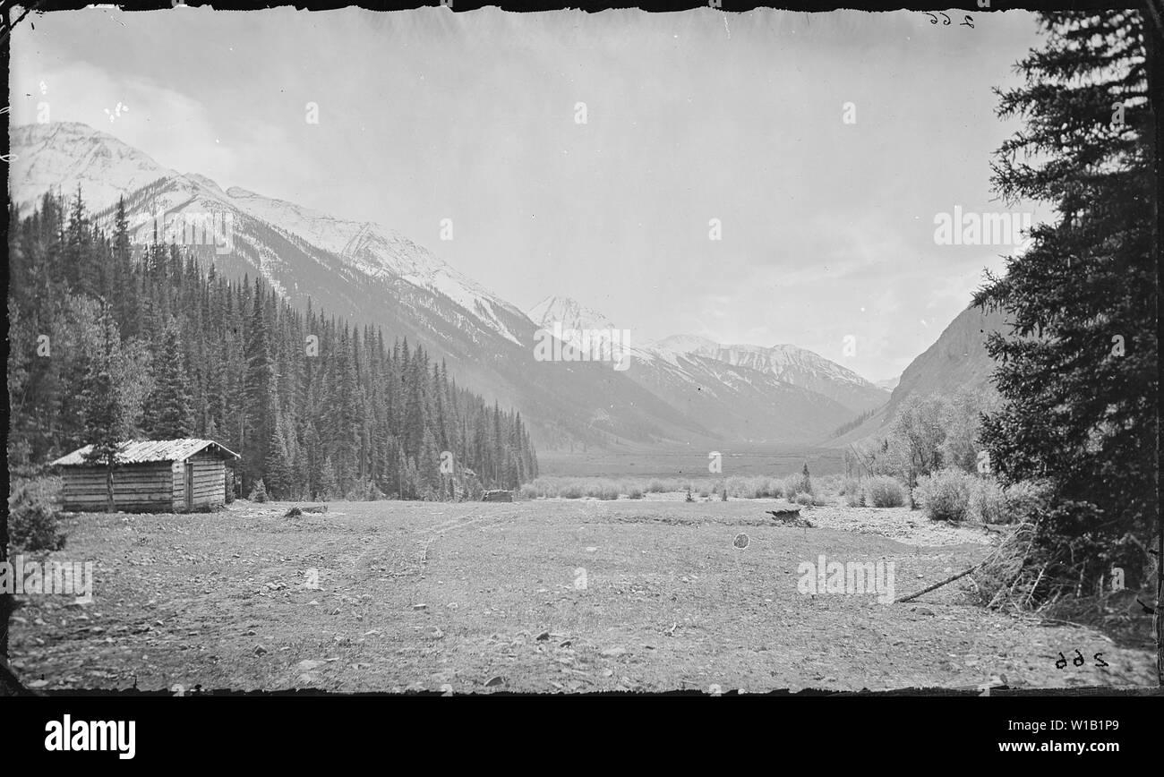 Baker's Park, looking south from a point two miles above Howardsville ...