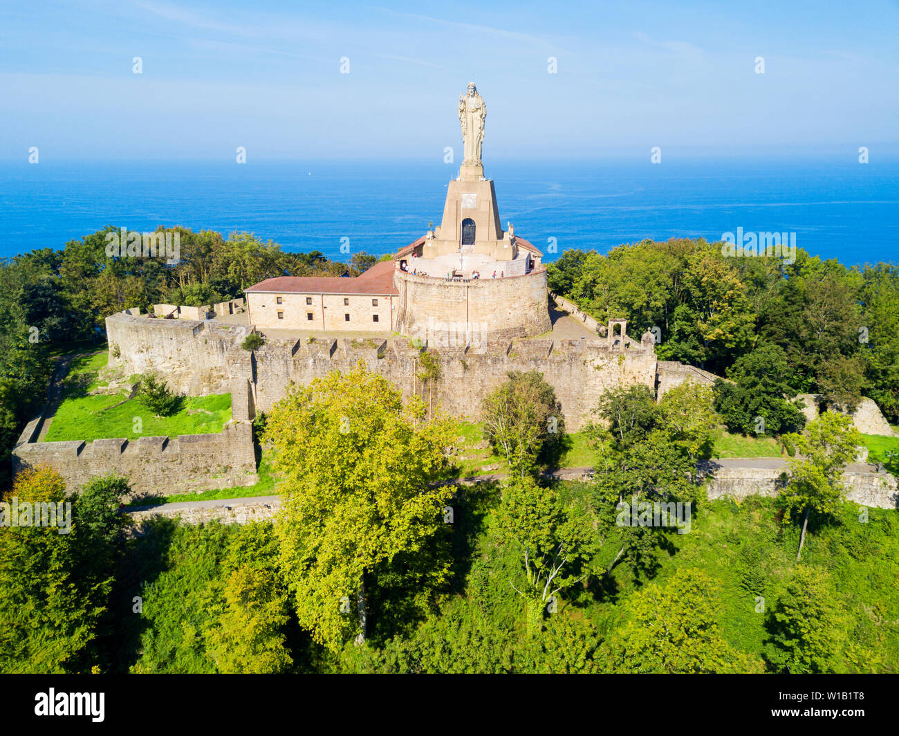 Castillo de la mota san sebastian hi-res stock photography and images - Alamy