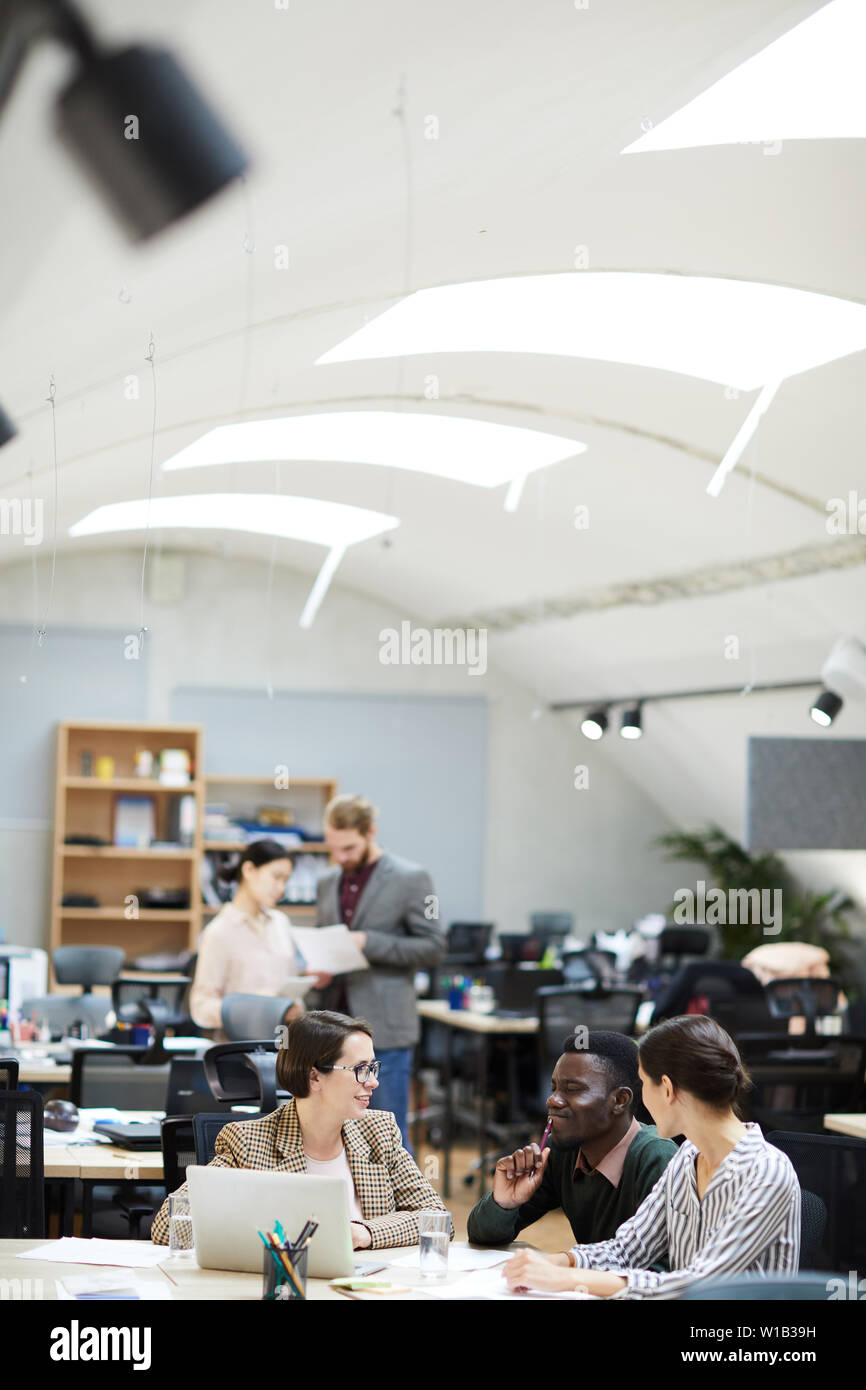 Wide angle diverse people sitting hi-res stock photography and images ...