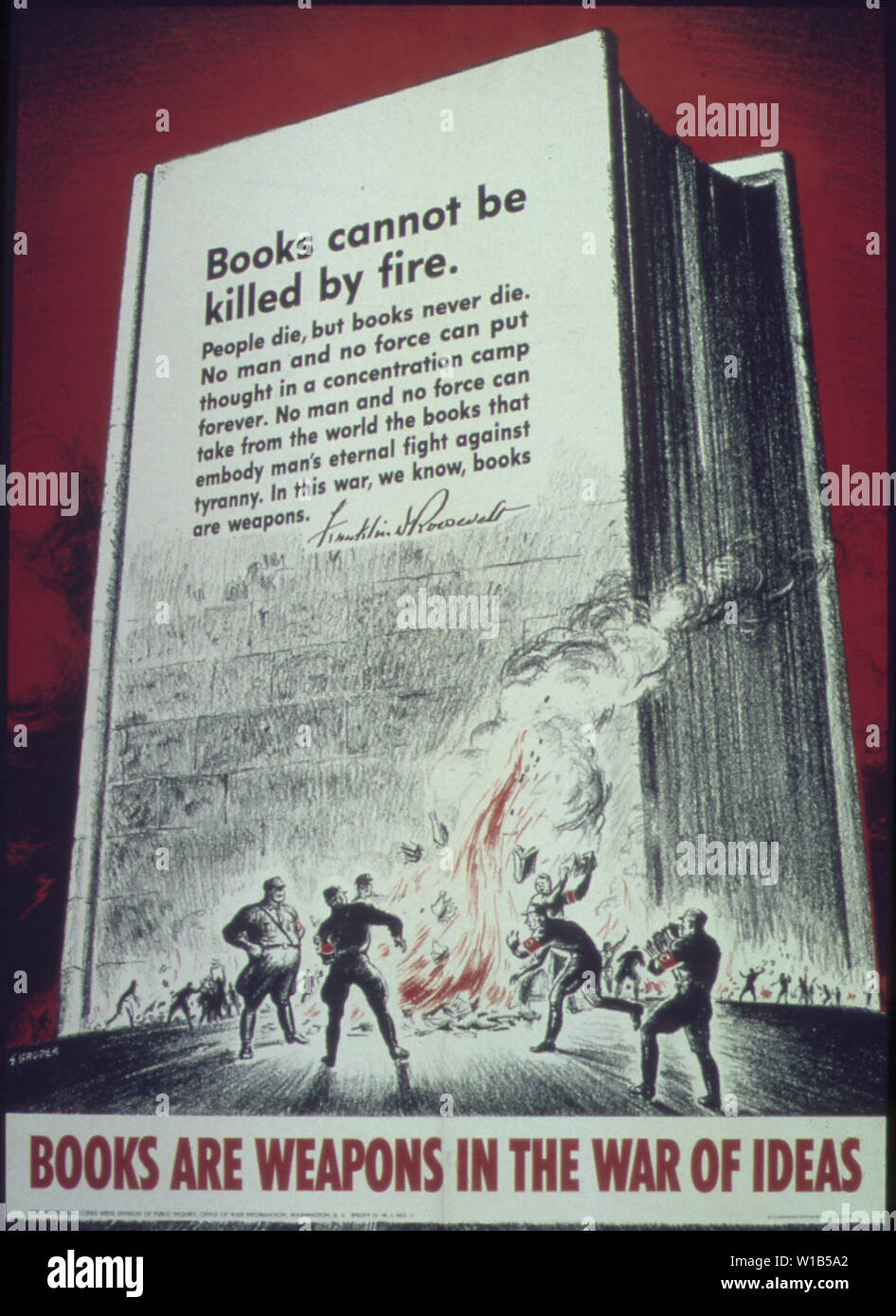 Books are weapons in the war of ideas Stock Photo - Alamy