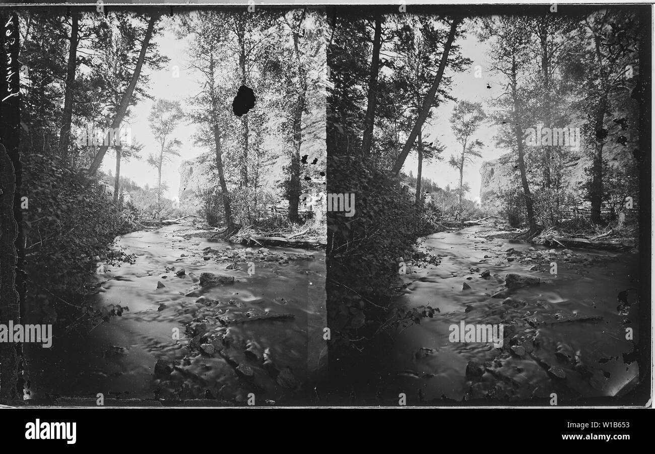 Bridger Canyon, near Fort Ellis. Gallatin County, Montana Stock Photo ...