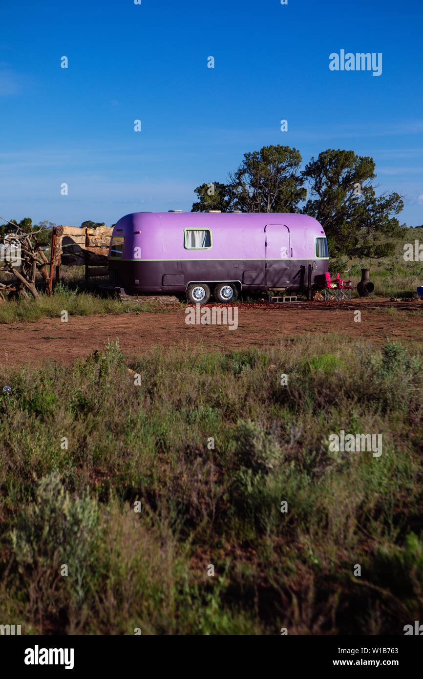 Glamping caravan hi-res stock photography and images - Alamy