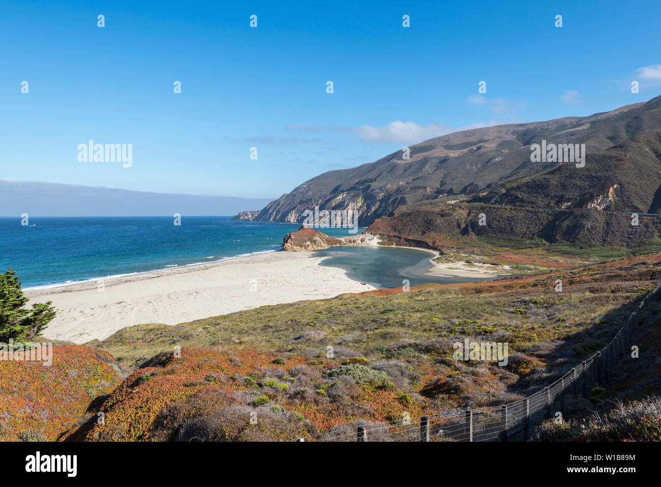 Garrapata State Beach. Monterey coast, California, USA Stock Photo - Alamy