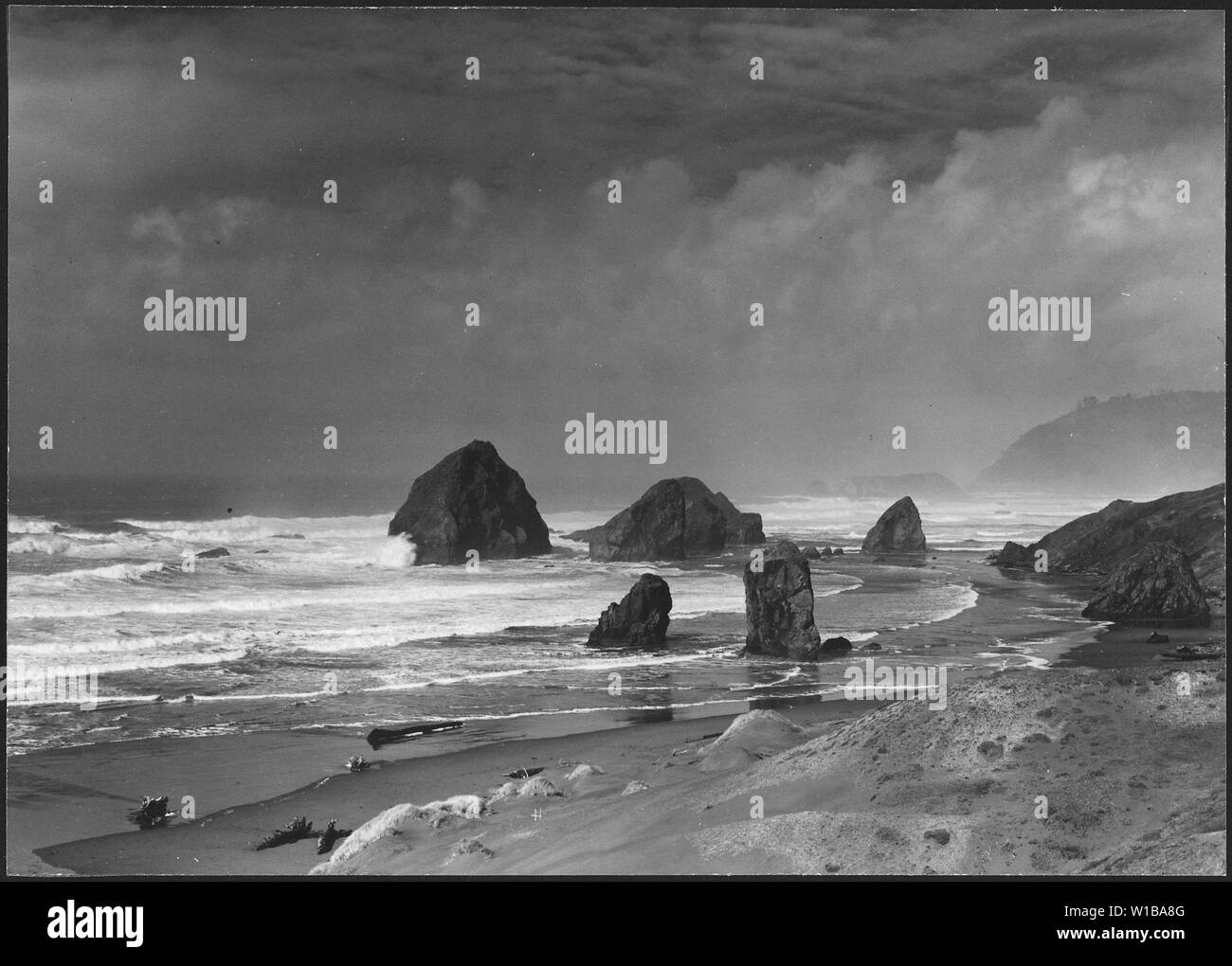 CAPE SEBASTIAN FROM SOUTH Stock Photo - Alamy