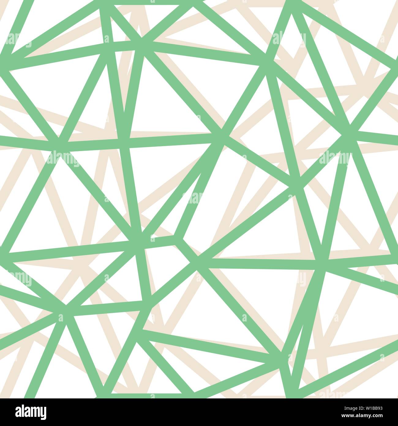Vector Abstract Triangle Geometrical Green Outlines Background ...
